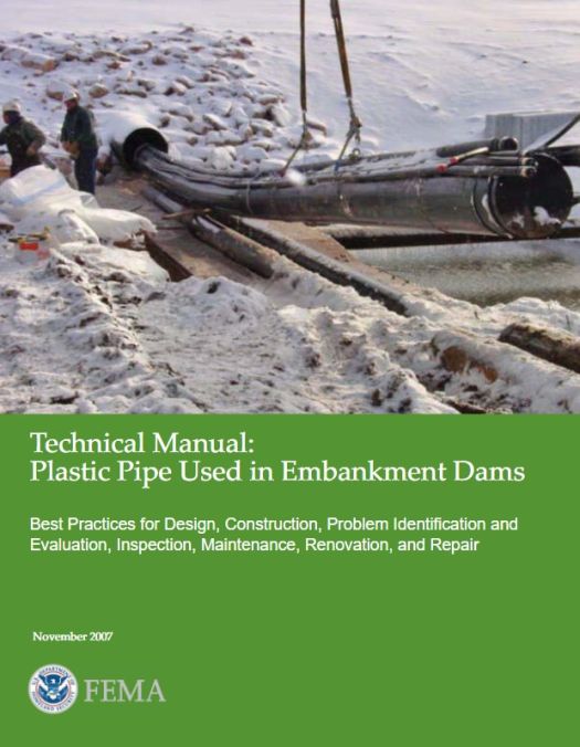 Technical Manual: Plastic Pipe Used in Embankment Dams (FEMA P-675 ...